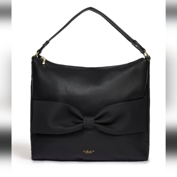 LaBante London | Bags | Labante London Abelia Black Vegan Hobo Bag ...